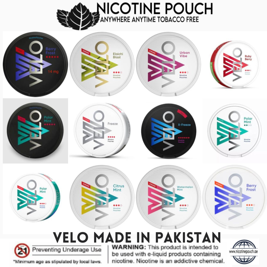 VELO Nicotine Pouches (Made in Pakistan) in Dubai UAE